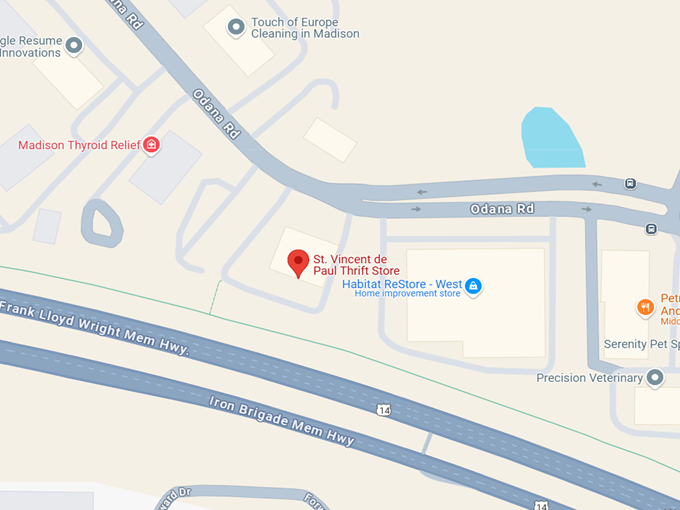 16. st. vincent de paul map