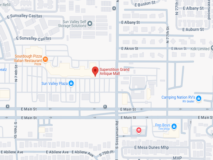 16. superstition grand antique mall map