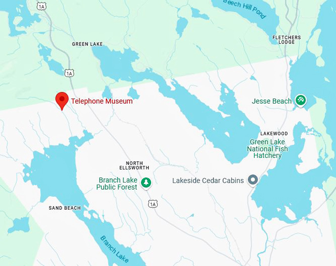 16. telephone museum map