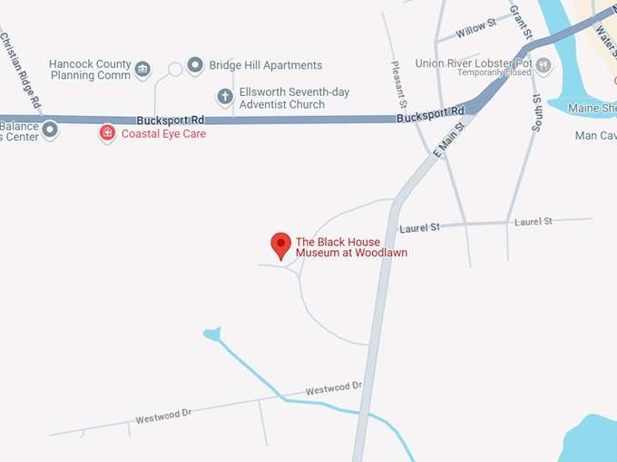 16. the black house museum at woodlawn map