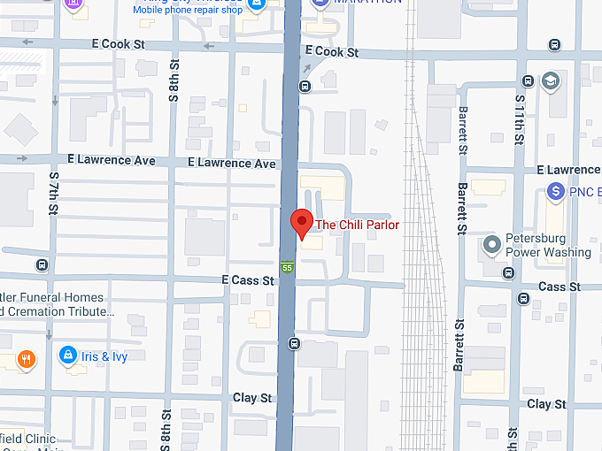 16. the chili parlor map