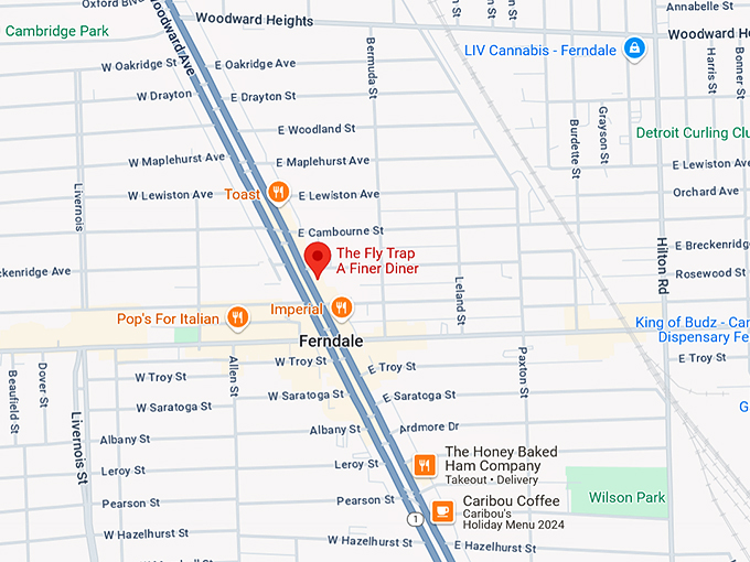 16. the fly trap map