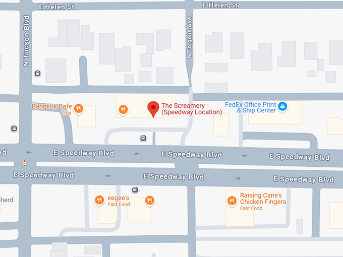 16. the screamery map