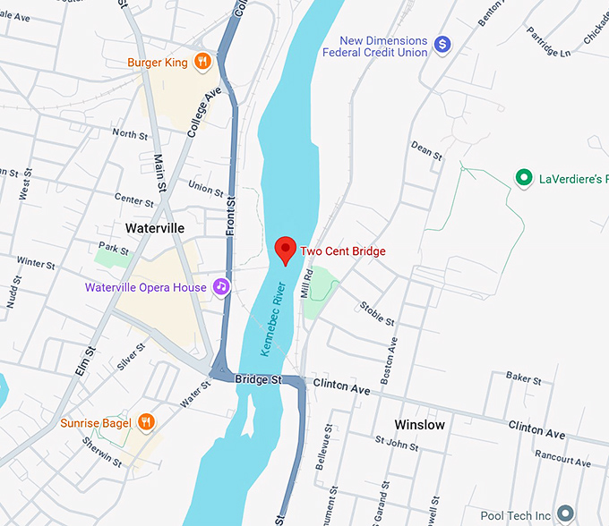 16. two cent bridge map