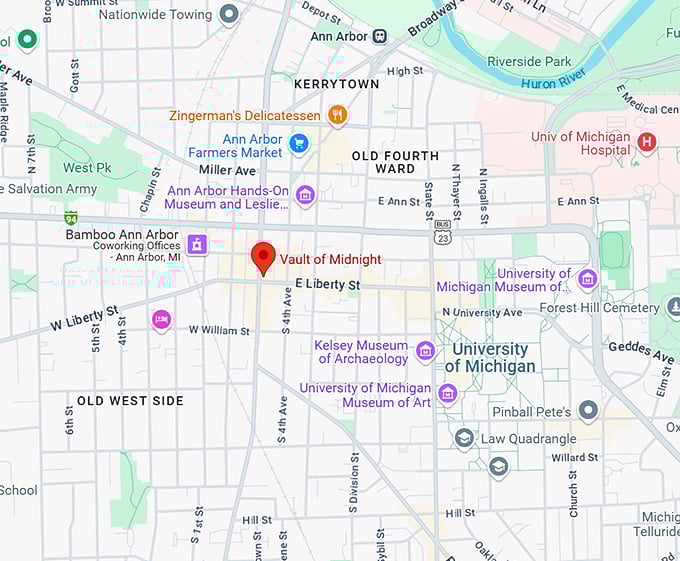 16. vault of midnight map