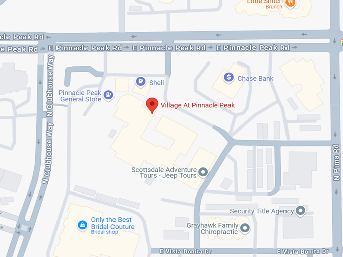 16. village at pinnacle peak map