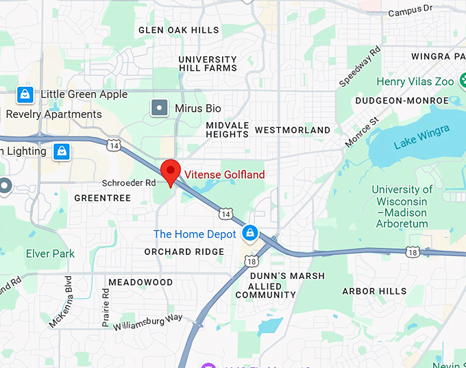 16. vitense golfland map