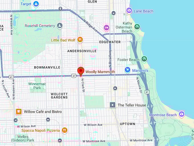 16. woolly mammoth map