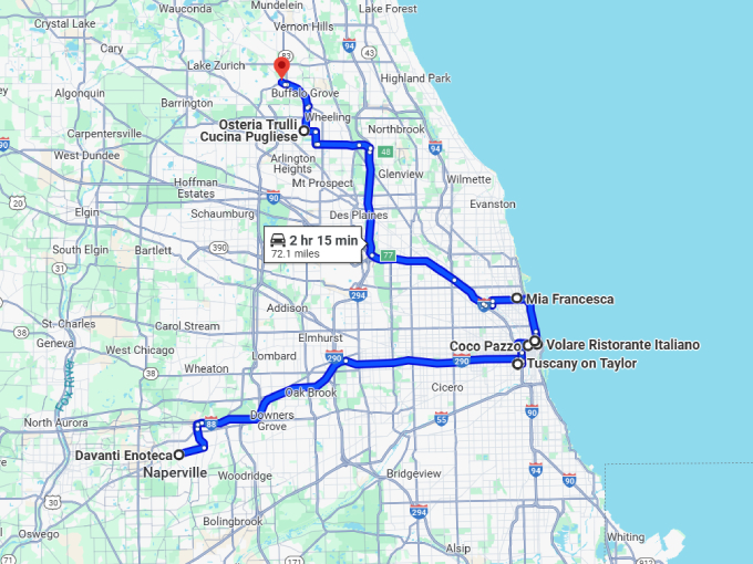 17 illinois best italian restaurants map