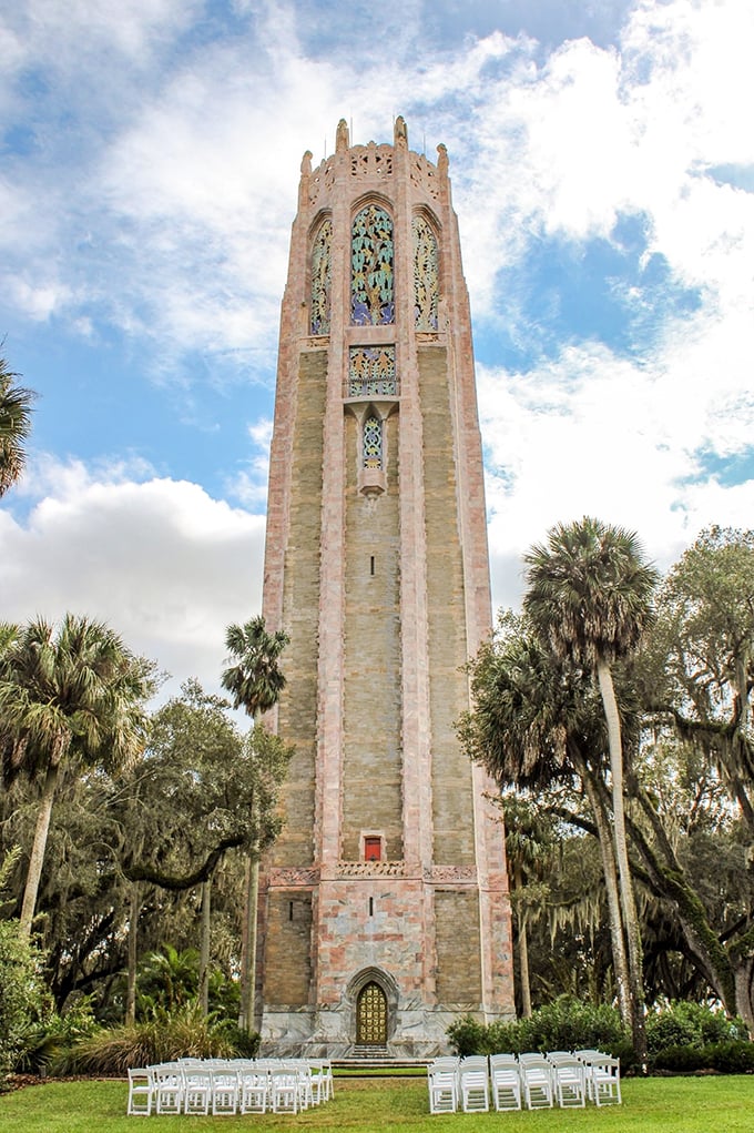 Bok Tower Gardens: "Gandalf's retirement plan? This 205-foot singing tower puts Orthanc to shame. Daily carillon concerts beat dark wizardry any day!"
