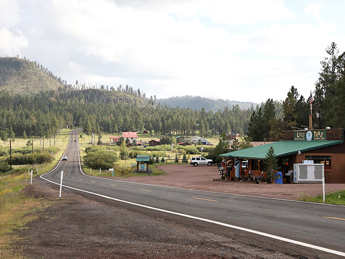 Pit stop perfection: Greer's quaint streets and lush surroundings make you forget you're still in Arizona.