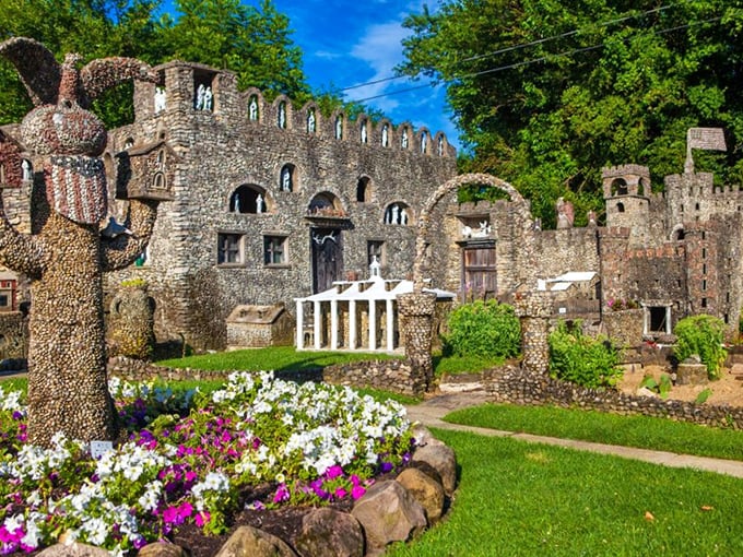 Hartman Rock Garden: Where pebbles dream big! This stony wonderland is like a miniature Stonehenge meets Legoland, minus the plastic.