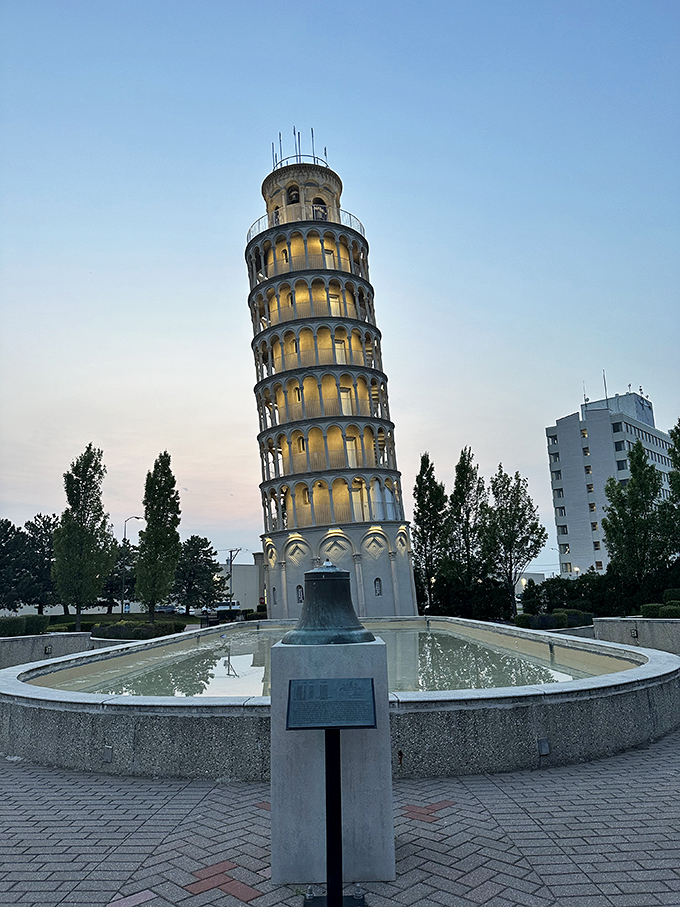 Pisa, schmisa! This tilted wonder brings a slice of Italy to the Midwest, minus the long flight and jet lag.
