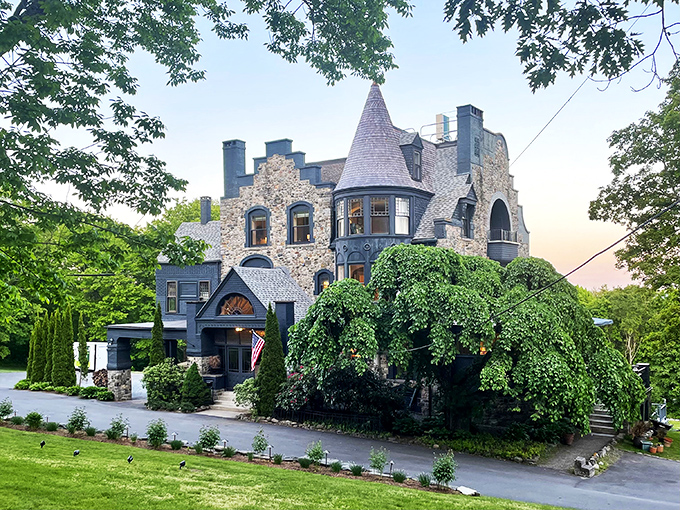 Norumbega Inn: Part Hogwarts, part Victorian dream. You'll be half expecting owl post to arrive with your breakfast order!