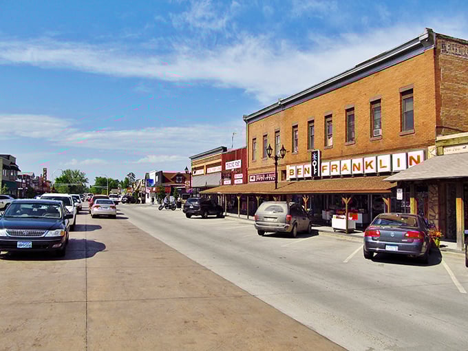 Park Rapids: Where Main Street is wider than your grandma's stories and twice as charming. Norman Rockwell would've had a field day here!