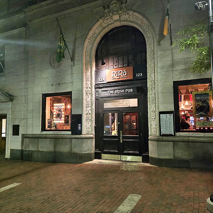 Irish eyes are smiling... in Vermont? R&iacute; R&aacute;'s stunning exterior is an unexpected treasure on your Green Mountain journey.