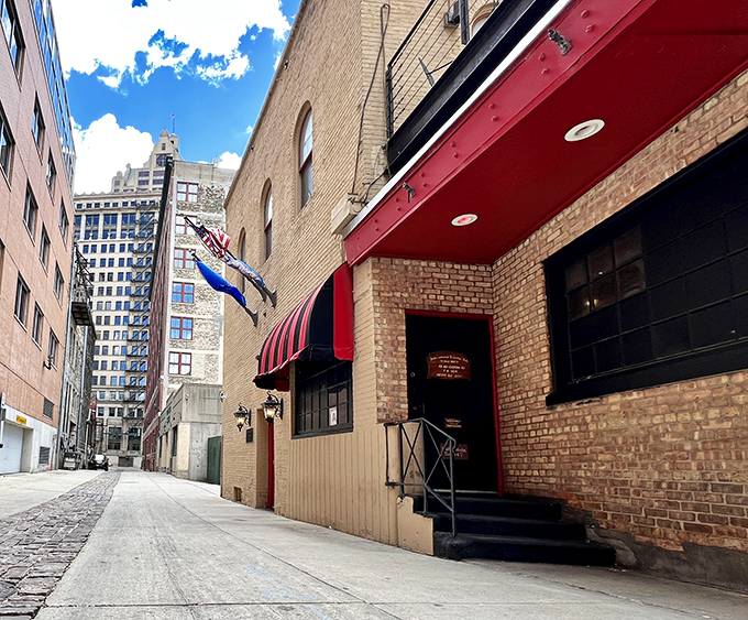 Your mission, should you choose to accept it: Find this hidden gem in Milwaukee's concrete jungle.