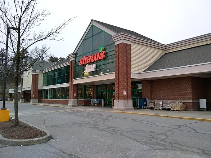 Welcome to the veggie jungle! Shaw's produce section is so vast, you might need a safari guide.