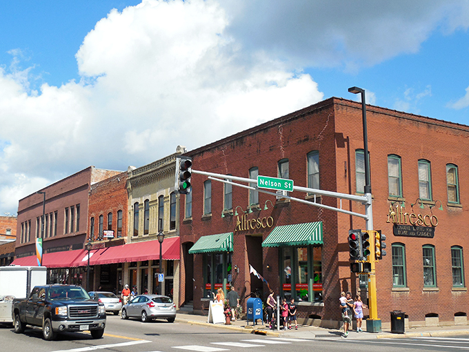 Stillwater's Main Street: A time traveler's dream come true. Bet they didn't have parking meters in the 1800s, though!