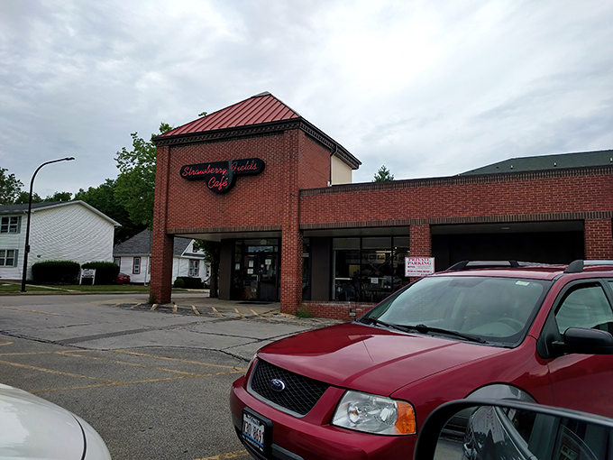 Strawberry Fields forever? More like Strawberry Fields for breakfast! This cozy brick caf&eacute; promises a magical mystery tour for your taste buds.