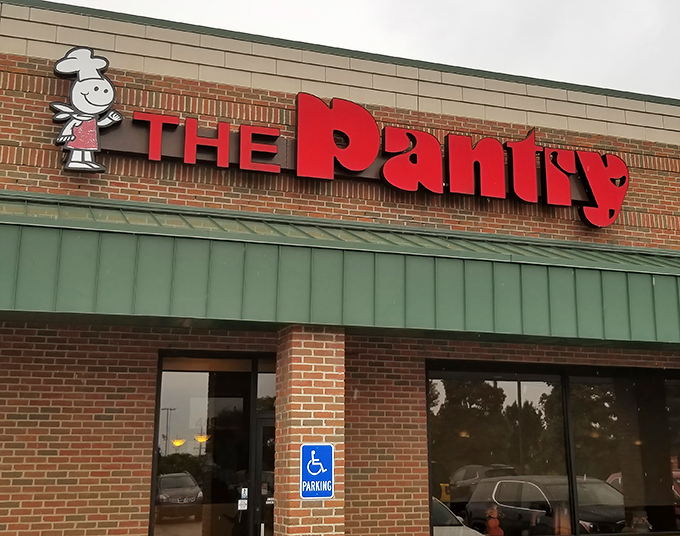The Pantry: Where 'family-sized' portions meet 'I shouldn't... but I will' determination. Your diet's arch-nemesis never looked so inviting!