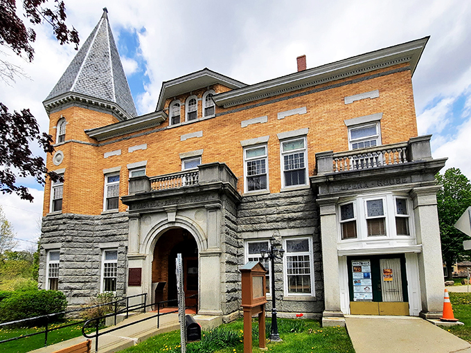 Pack your passport and reading glasses! This unique library turns book borrowing into an international expedition.