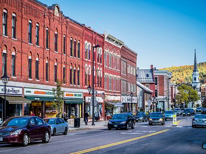 Park the car and stretch your legs in Vermont's pint-sized capital of quaint.