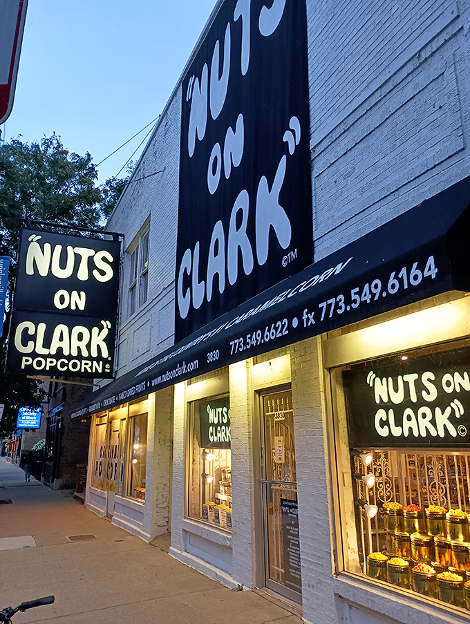 "Road trip rule #1: Always stop for world-famous caramel corn. This Chicago gem is worth braving city traffic!"