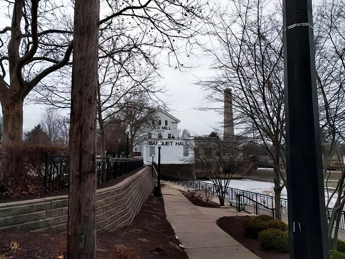 Step back in time at the Old Mill. Just don't be surprised if you hear phantom footsteps on those creaky floors!