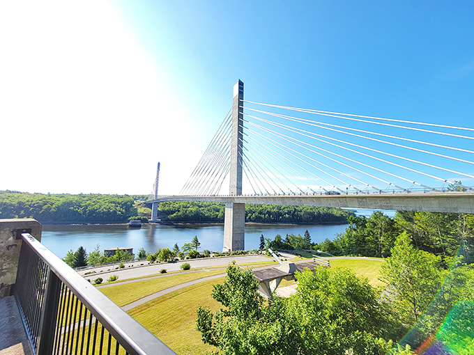 Forget GPS &ndash; navigate by panorama at this lofty lookout. It's the ultimate "are we there yet?" silencer.