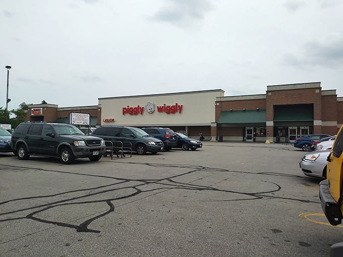 Step into nostalgia central. With oldies on the speakers and local treats on shelves, it's a blast from the past with modern flair.