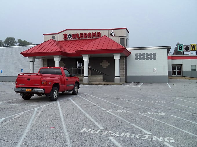 Step into Bowlerama and you're instantly transported to a simpler era. It's like "Happy Days" meets "The Big Lebowski"!