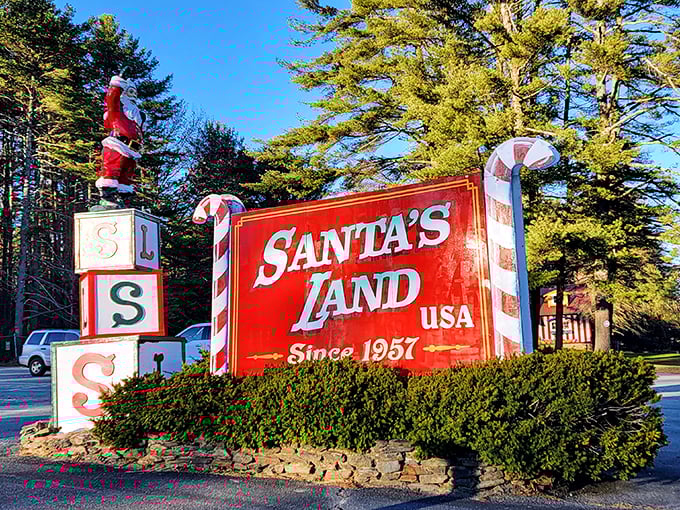 Deck the halls and hit the road! Santa's Land USA is the North Pole's sunny vacation spot.