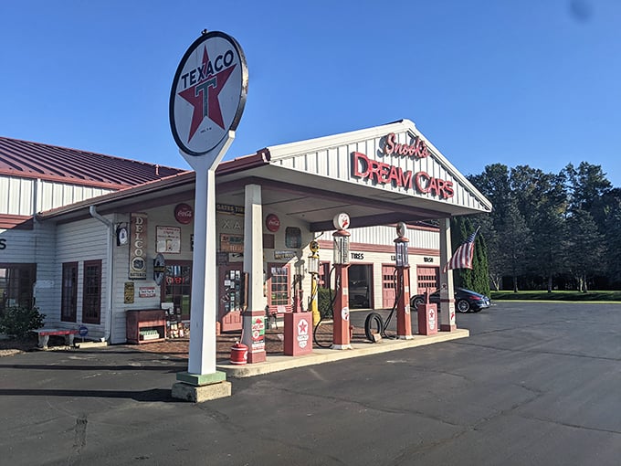 Rev up your engines and cruise into a bygone era. This automotive oasis is worth the detour off the beaten path.