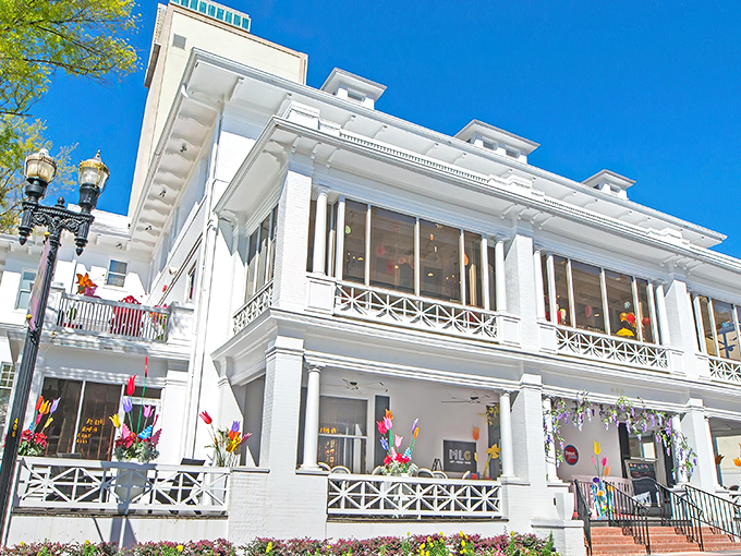 Step inside and let your inner child run wild. This confectionery wonderland is where diets come to die.