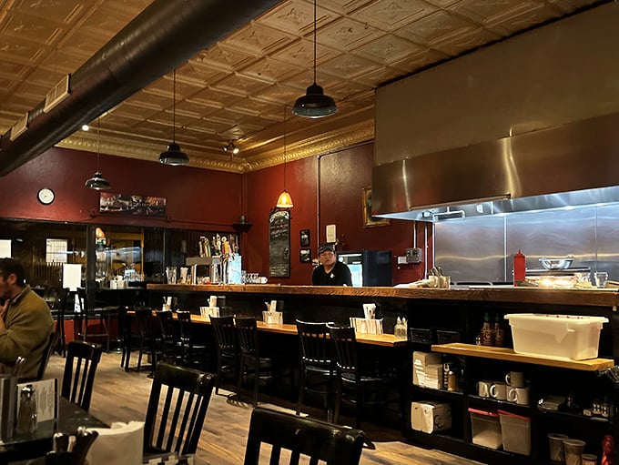 Step inside and feel the warmth wash over you. It's like your Irish granny's kitchen, if your granny had a penchant for perfect pints and killer fish and chips.