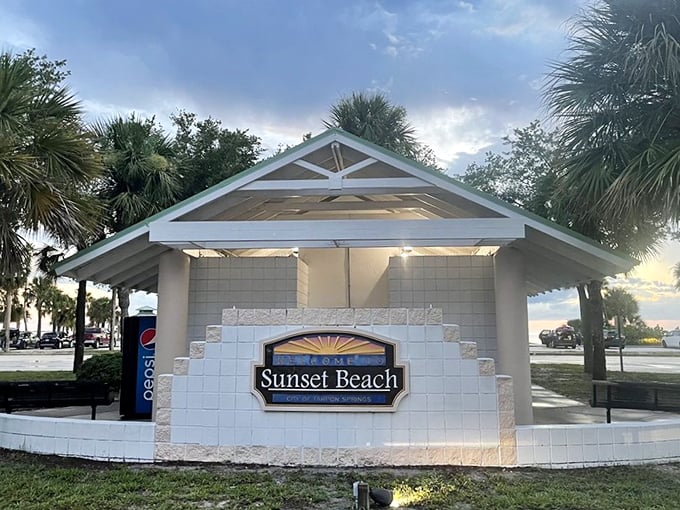 "Sunset Beach" isn't just a clever name. It's a promise of evening spectacles that'll make you forget all about your favorite TV show.