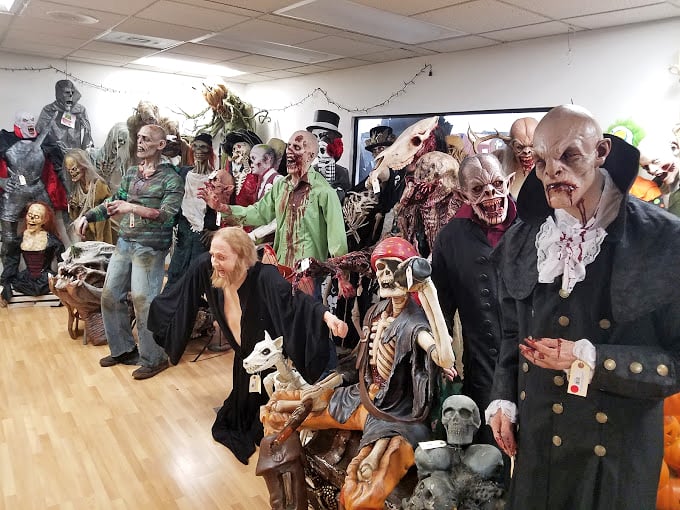 Step into a monster mash-up that would make Vincent Price proud. This ghoulish gathering is ready to party like it's 1899... or 2099.