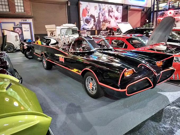 Holy horsepower, Batman! This sleek, crime-fighting machine would make even the Joker green with envy. Adam West, eat your heart out!