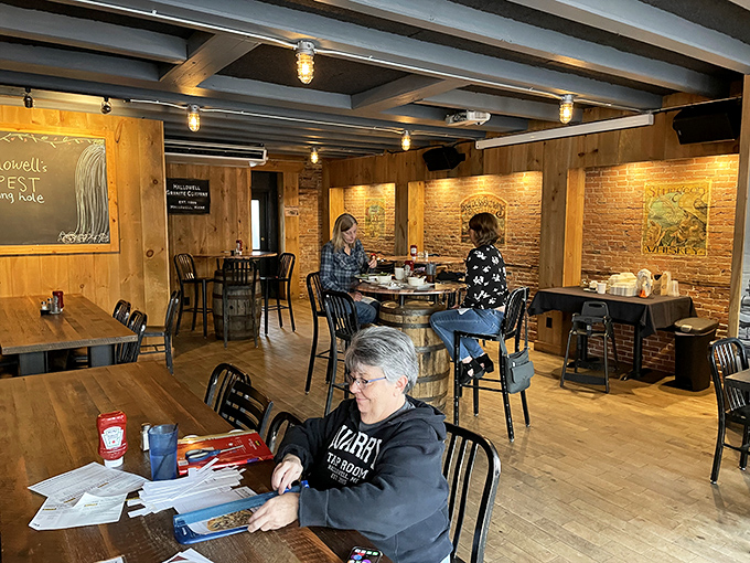 Exposed brick, wooden beams, and the promise of good eats &ndash; it's like walking into your coolest friend's living room, if that friend was a culinary genius.