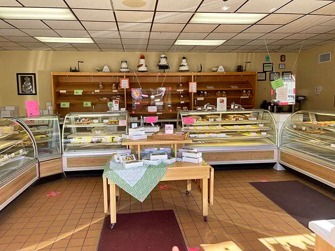 Step into a time machine disguised as a bakery. Herb's display cases are like treasure chests, each shelf a new adventure in deliciousness.