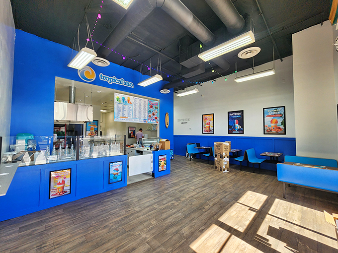 Step into a cool oasis of creamy dreams. Scooptacular's interior is as inviting as a pool on a scorching Arizona day.