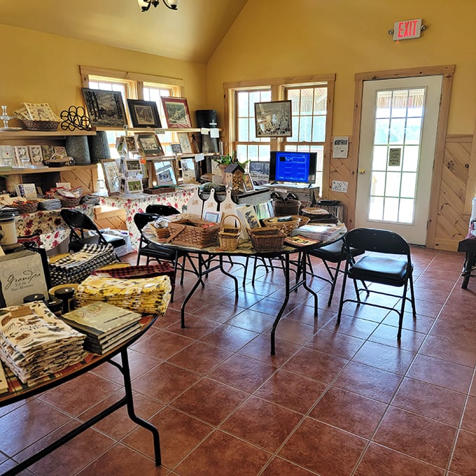 Step into a treasure trove of Vermont delights. It's like Willy Wonka's factory, but replace chocolate with maple everything!