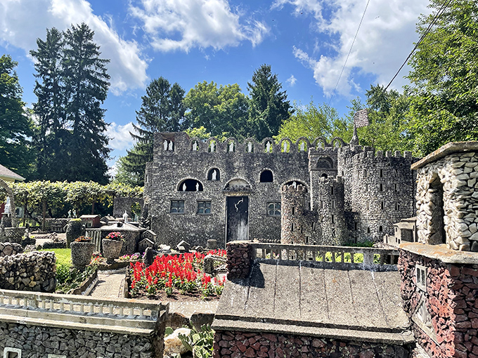 Camelot called &ndash; they want their castle back! This miniature fortress looks ready to withstand a siege of particularly aggressive garden gnomes.