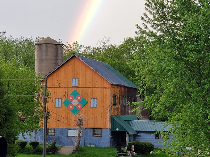 A barn that's more than meets the eye! This charming structure houses a wonderland of miniature marvels, proving that sometimes the best things come in small packages.