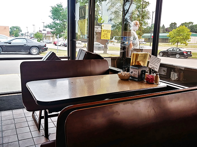 Step into a time machine disguised as a diner. These booths have heard more stories than a librarian on a coffee binge.
