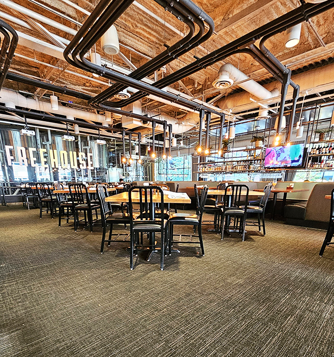 Step inside and feast your eyes on brewing magic in action. It's like Willy Wonka's factory, but for grown-ups who prefer their golden tickets in liquid form.