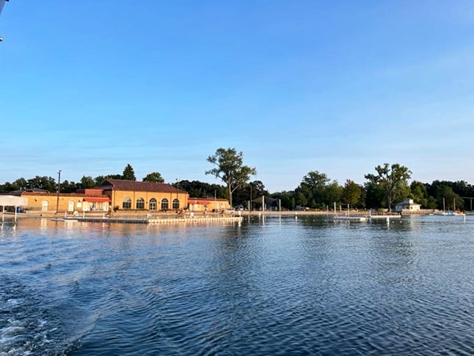 Spanish flair meets Midwest charm: This beach house could star in its own telenovela, bringing a touch of Mediterranean magic to Illinois shores.