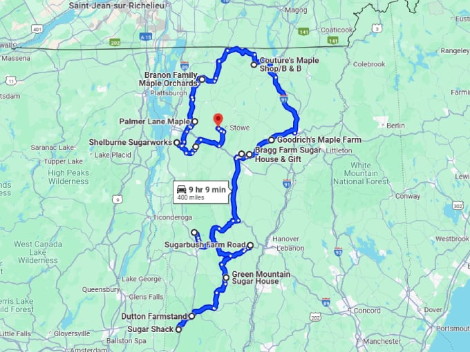 29 mouthwatering dessert trip vermont map