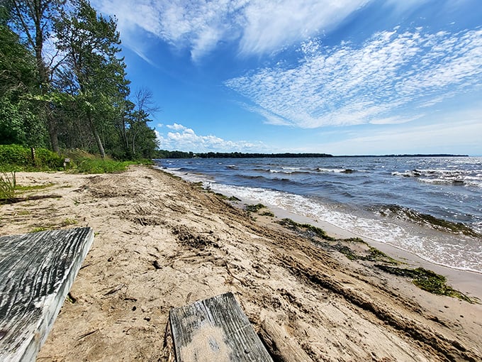 Beach day, Vermont style: Who needs palm trees when you've got pristine sand and Champlain's shimmering expanse?